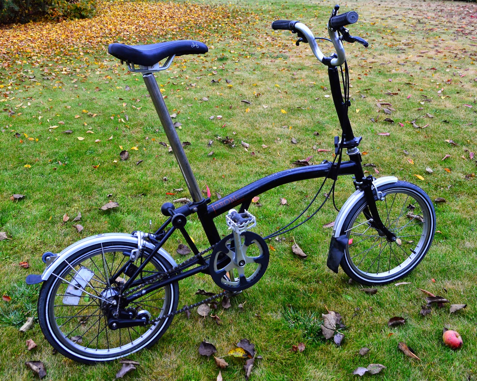 W-wa Jeziorki: Brompton back in action - fully