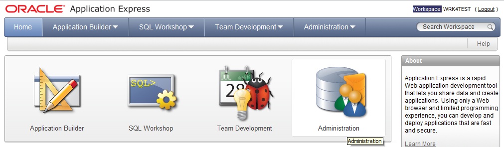 Surachart Opun's Blog: APEX 4.1 was released & sample - install & configure with Embedded PL/SQL ...