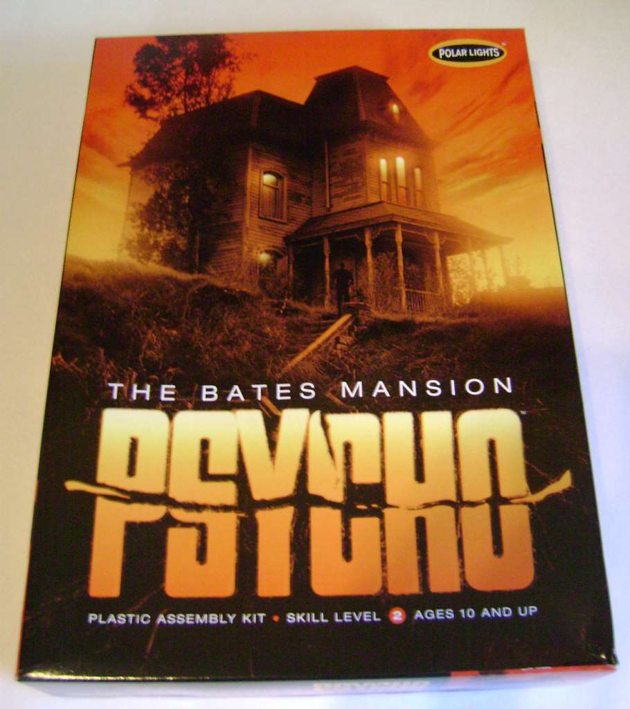 KirkTrekModeler's Model Blog: PSYCHO! Bates Mansion, Polar Lights Kit ...