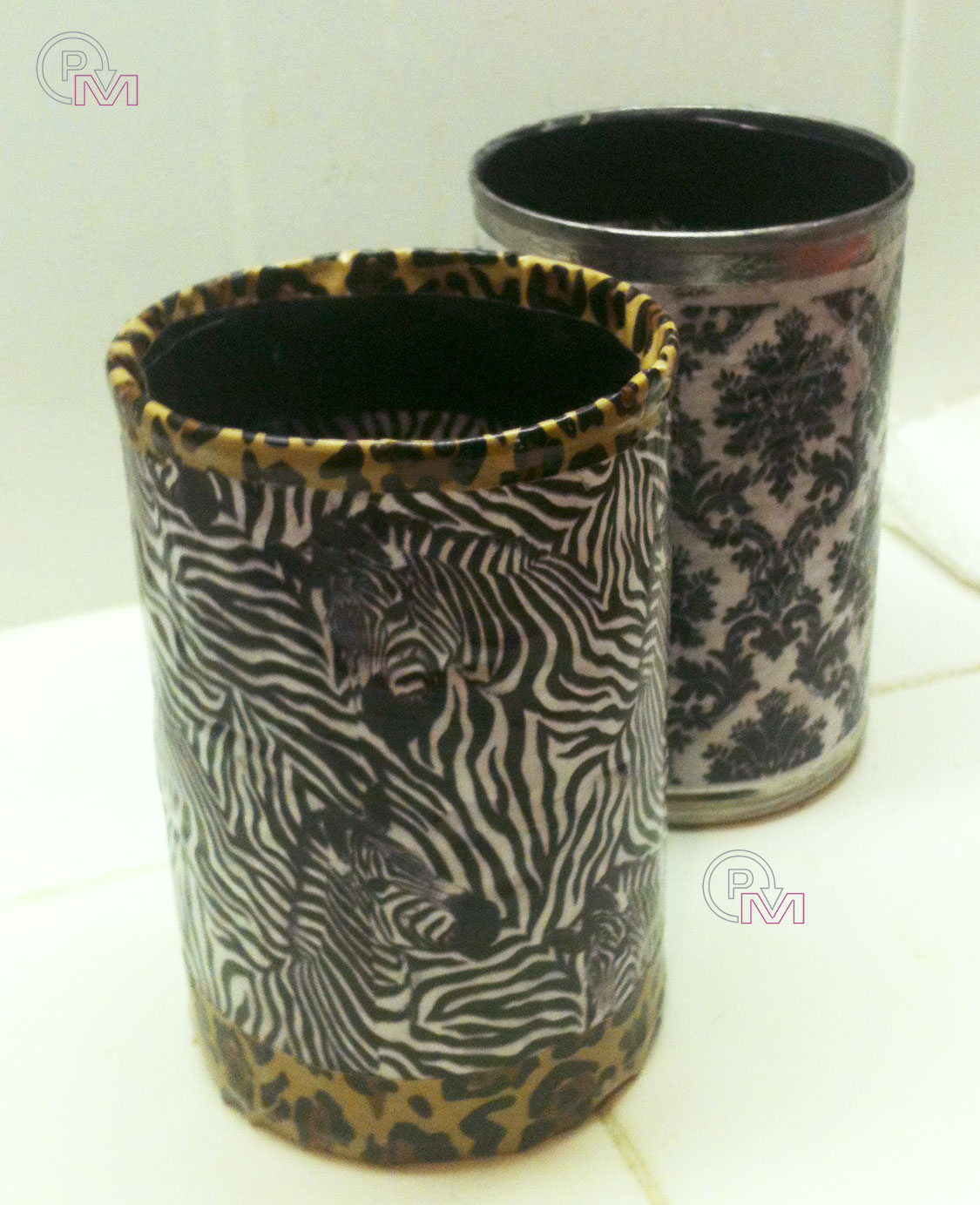 Swiss Army Artist: Crafting DIY: Pencil Cup Mod Podge