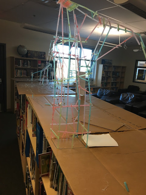 Straw Roller Coasters