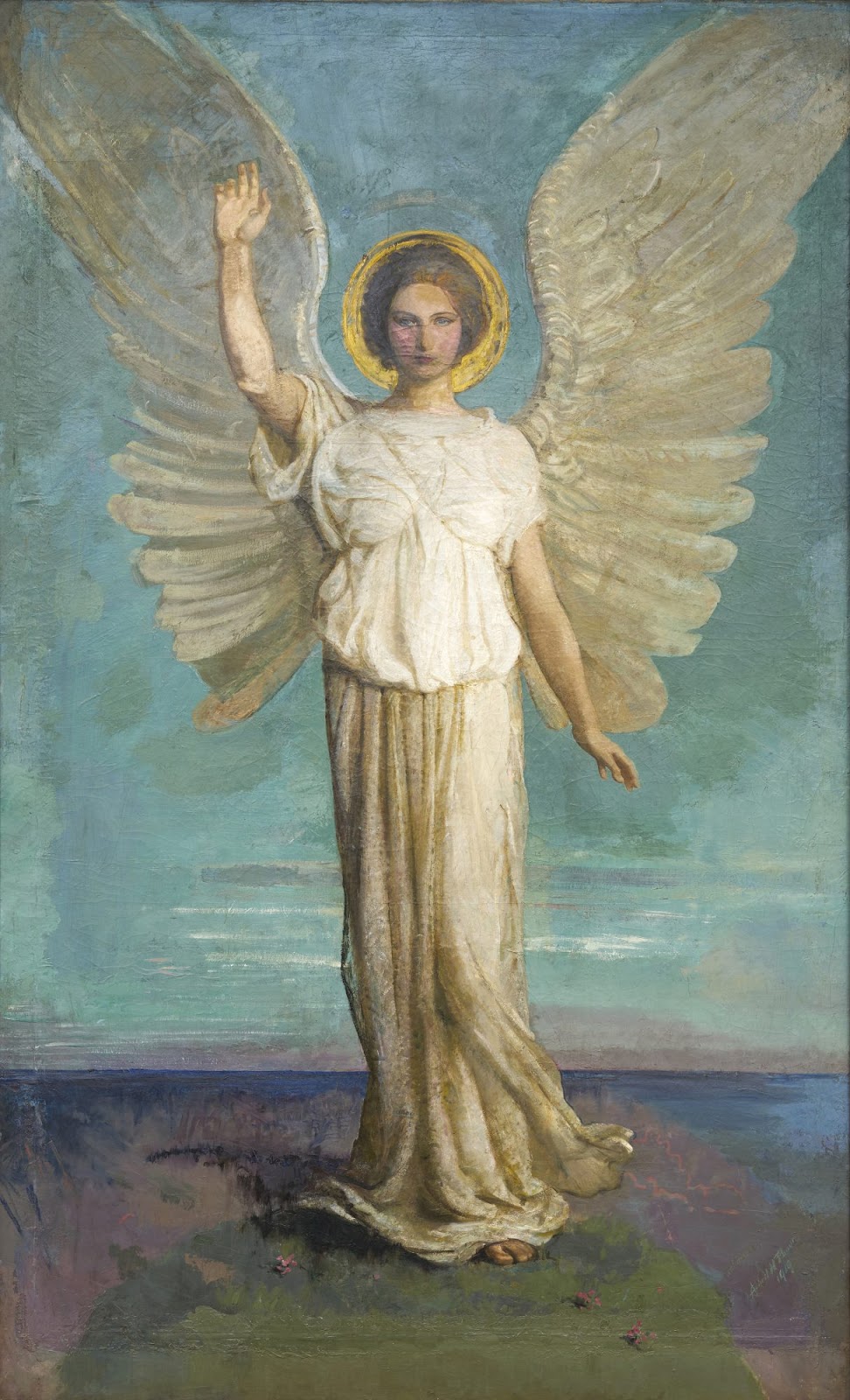 Abbott HANDERSON THAYER (1849-1921) ~ Angels | Catherine La Rose ~ The ...