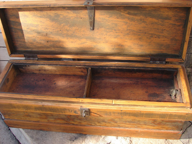 Tattered Tiques: Antique Tool Box