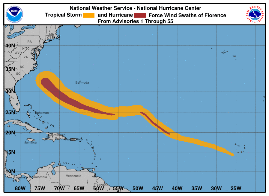 Hurricane Florence Set to Bring Intense Flooding and Storm Surge to ...