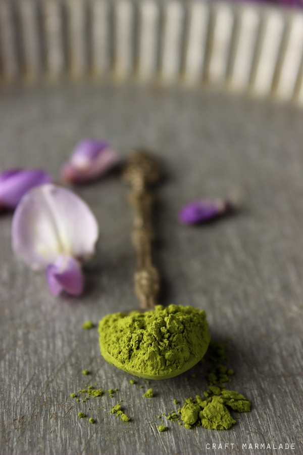 craft marmalade: Gelato al tè matcha