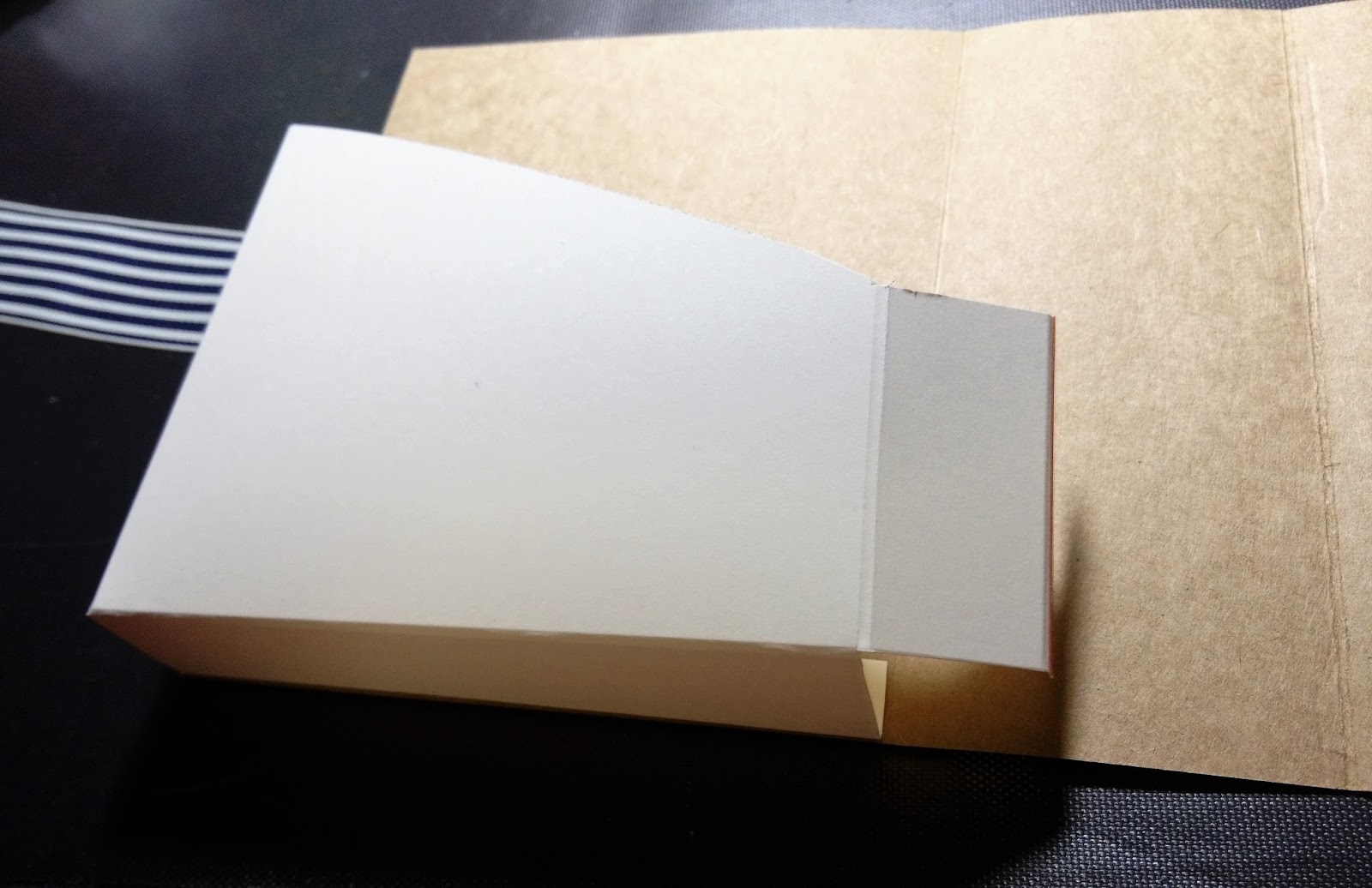 Nutty for Stampin': How to make a book-style card storage box