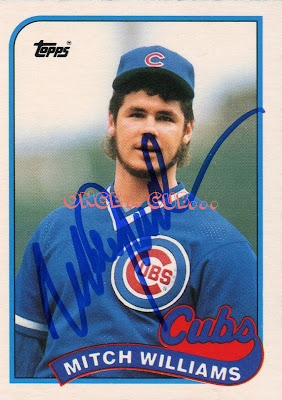 Once a Cub: Signature Saturday - Mitch "Wild Thing" Williams