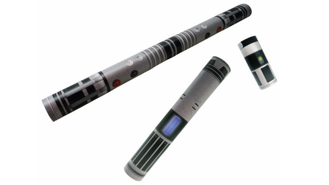 How to Make Your Own Papercraft Lightsaber [Stuff] - The Geek Twins