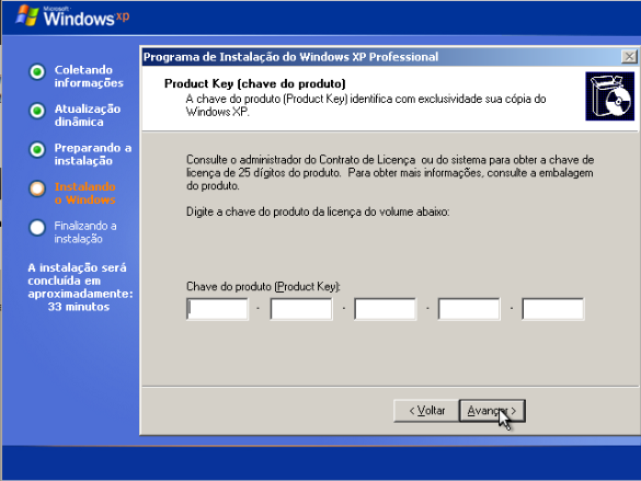 Magus Code: Instalando Windows Xp