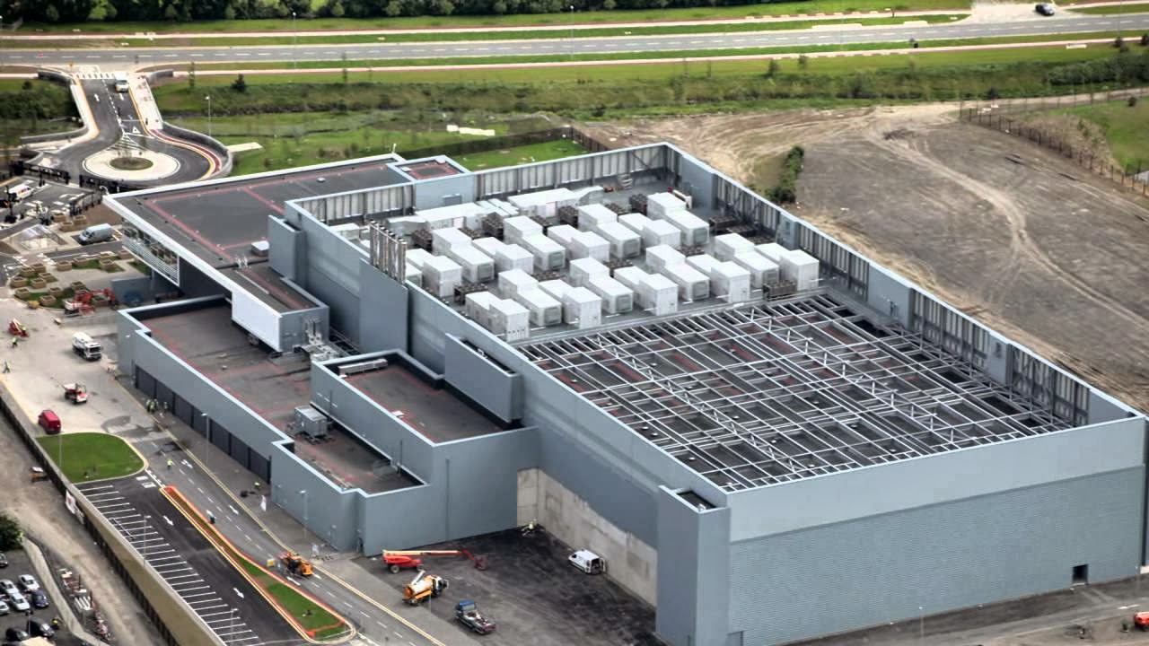 Les HinschBurdin: Visite du Datacenter de Microsoft à Dublin