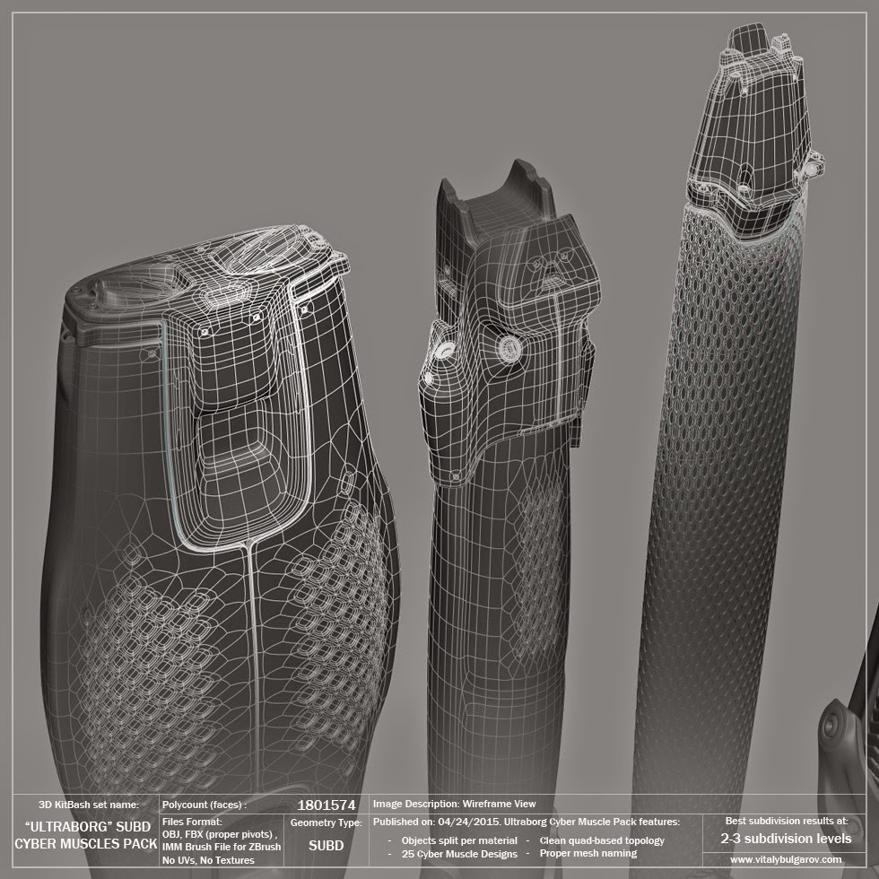 Design Operations of Vitaly Bulgarov: "ULTRABORG" SUBD KitBash is OUT!