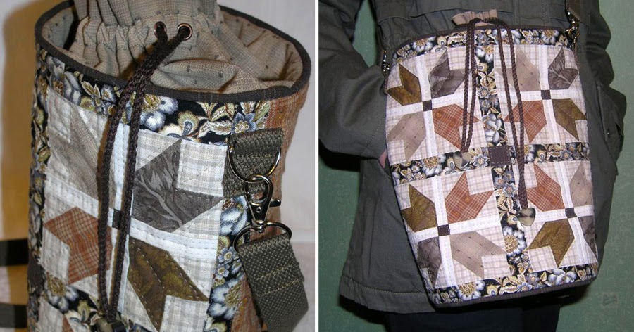 Patchwork Market Tote/Bag Tutorial. ~ DIY Tutorial Ideas!