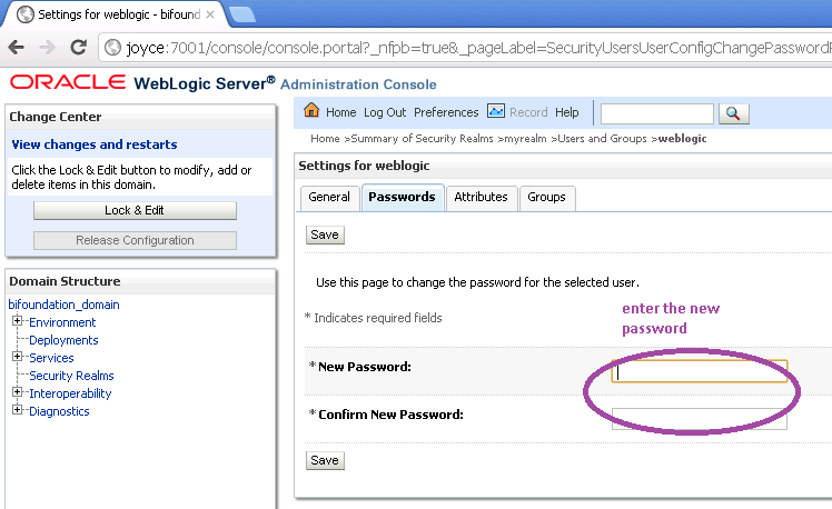 Jonathans Tech Journey Resetting Weblogic Obiee Admin Password Creating New Obiee Admin User