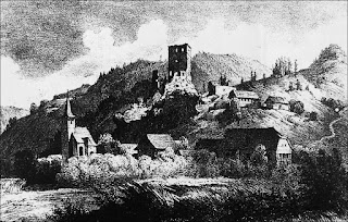 Nekoč in danes / Then and now: Grad Šalek, Velenje, Slovenija