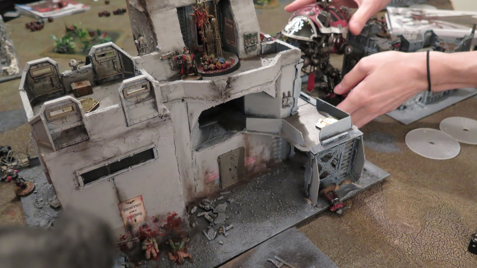 Rottimus' 40k Blog: A Prison for Gods - Part 3 - First blood