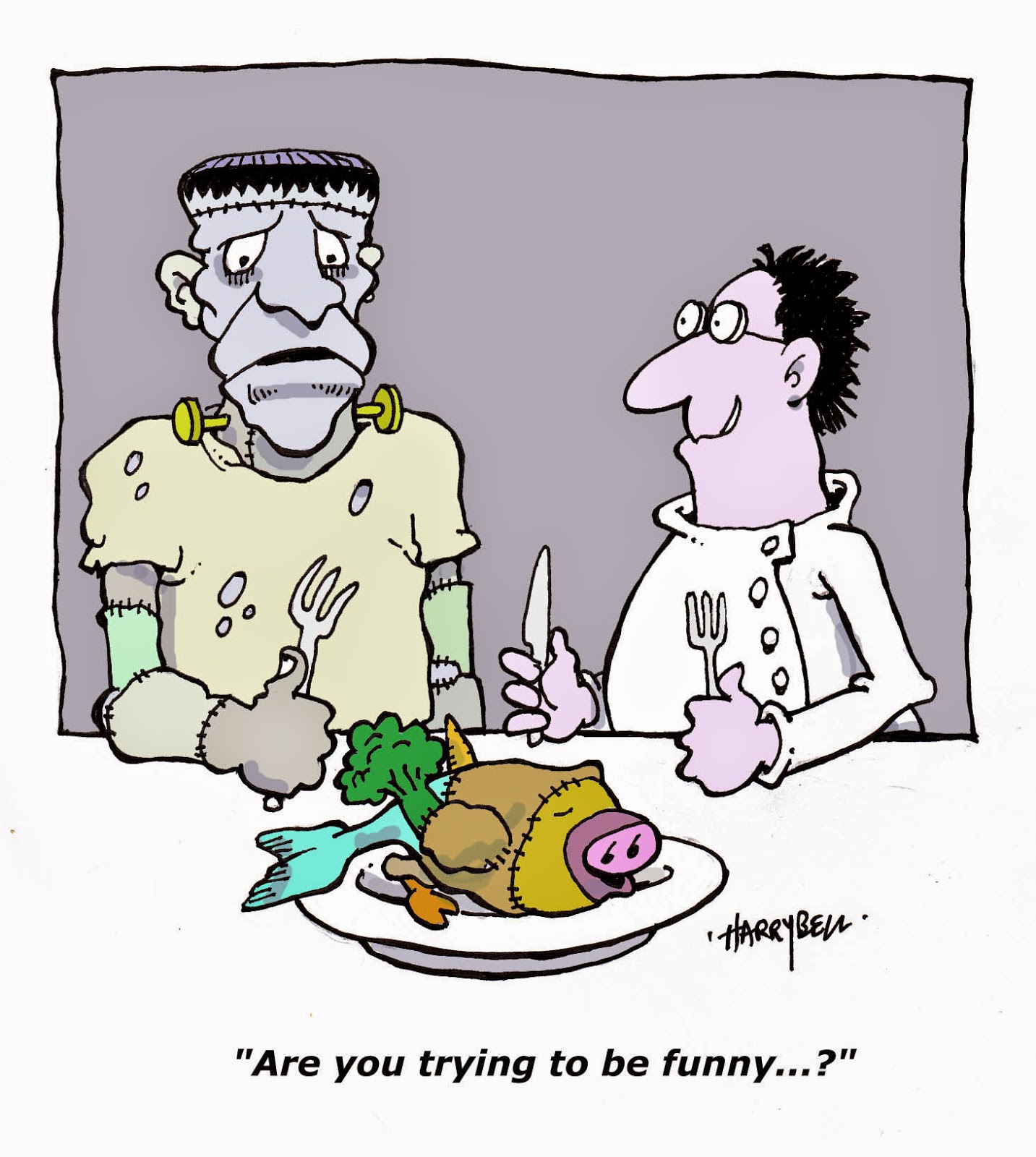 The Cartoonist's Hat: Are you trying to be funny ...?