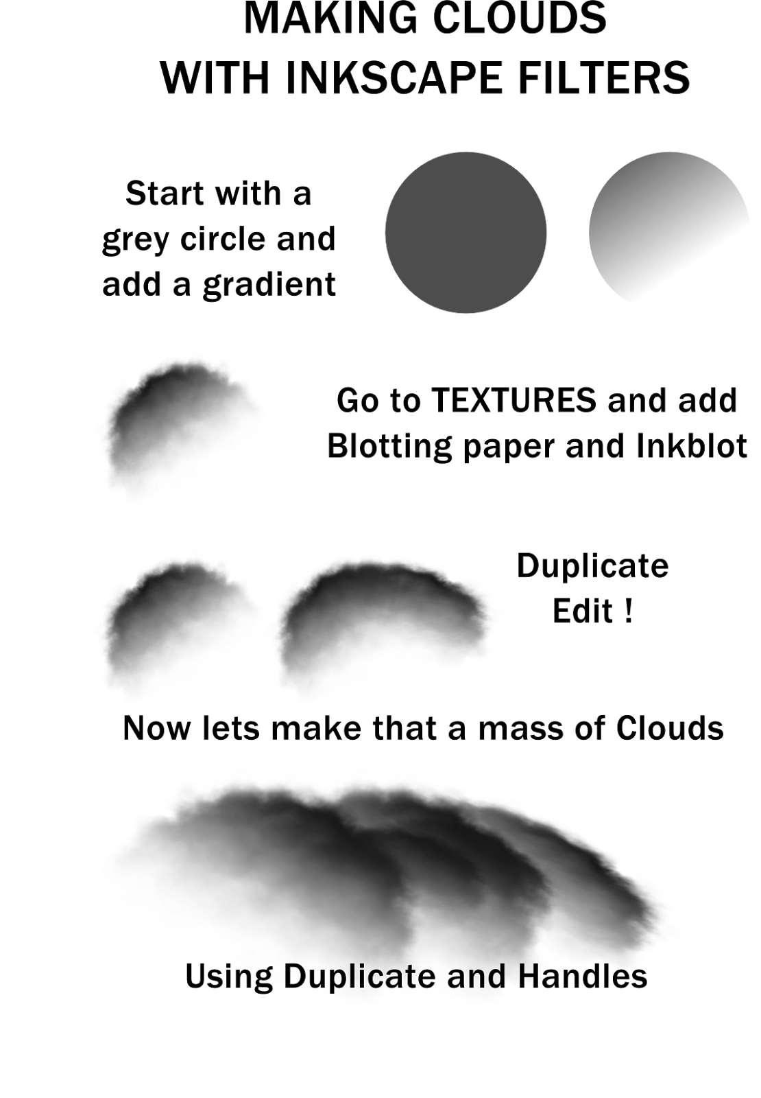 Glyphika: Making Clouds in Inkscape.