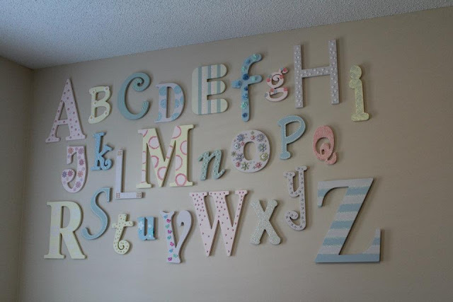 DIY Nursery Letters | SIMPLY SUPPA