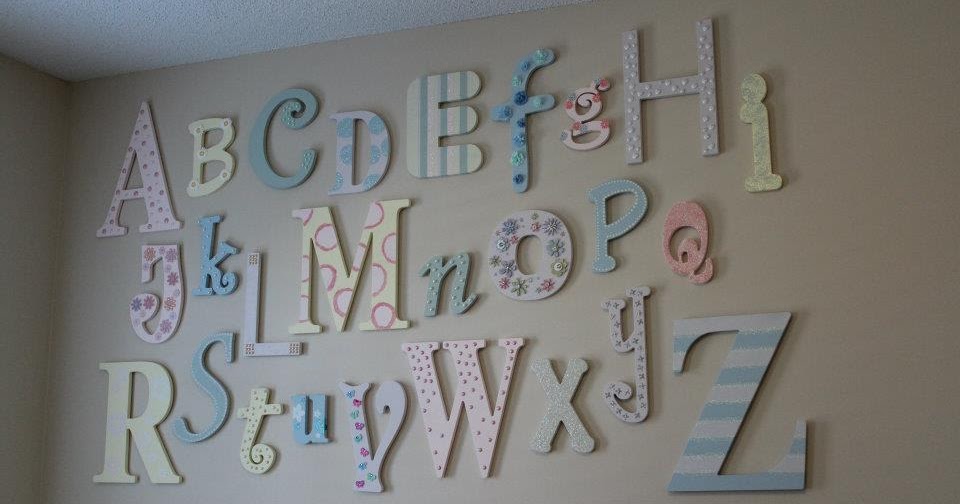 DIY Nursery Letters | SIMPLY SUPPA