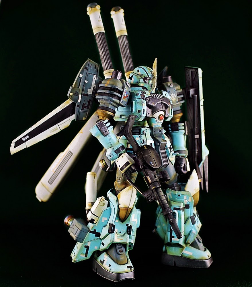 Custom Build: HGUC 1/144 Zudah "Vanderbilt Falke"