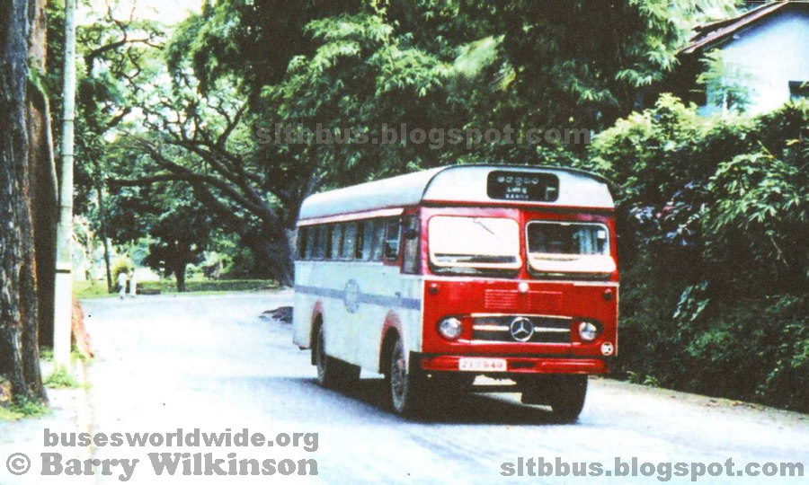 SLTB buses - ශ්‍රී ලංගම බස්: CTB bodied Mercedes-Benz LP322 bus from ...