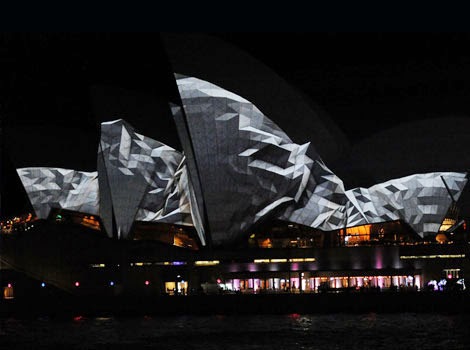 MSLC: Gran mapping en Opera House - Sydney