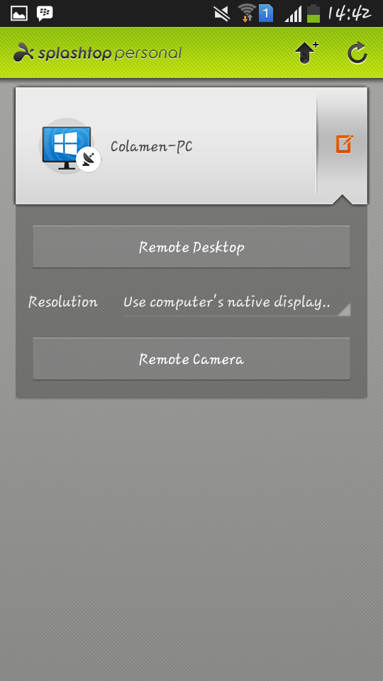 Remote Desktop dengan Android (Splashtop)