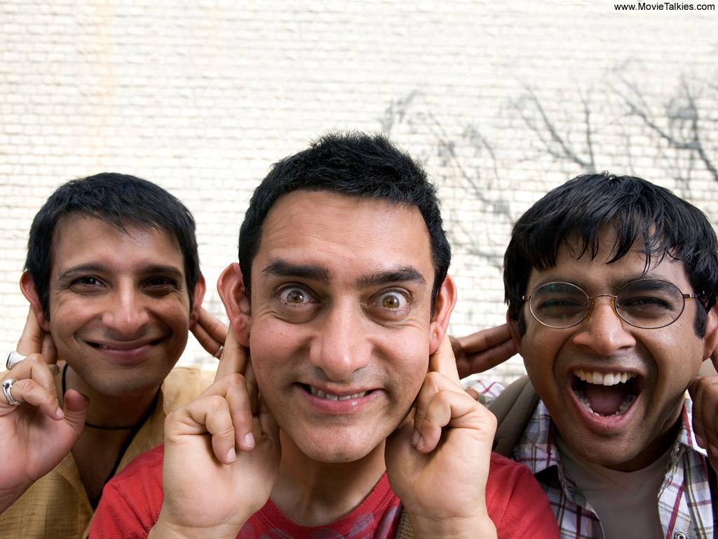 Aamir Khan 3 Idiots Wallpapers