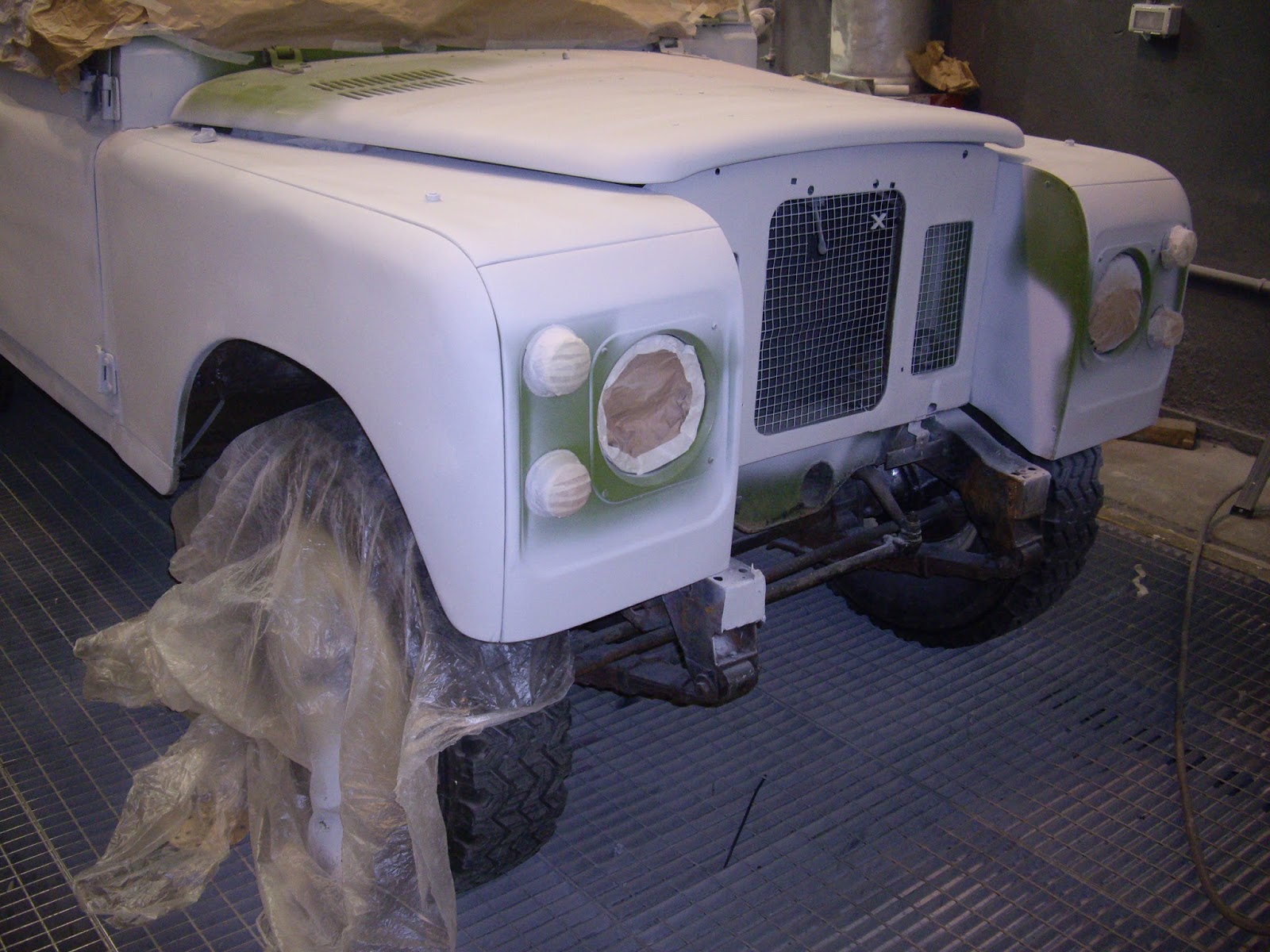 MOTORÓN: - Land Rover - Restauración