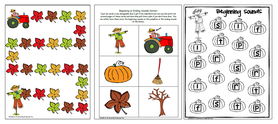 Inspired by Kindergarten: Scarecrow Season!