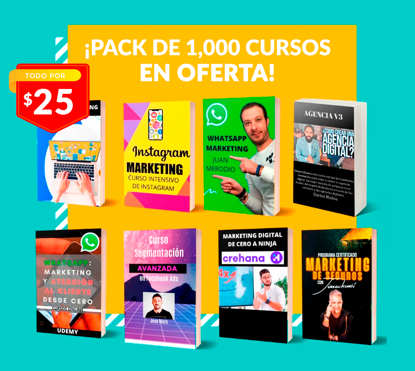 Pack de 1,000 Cursos Premium ~ :: Destino Digital