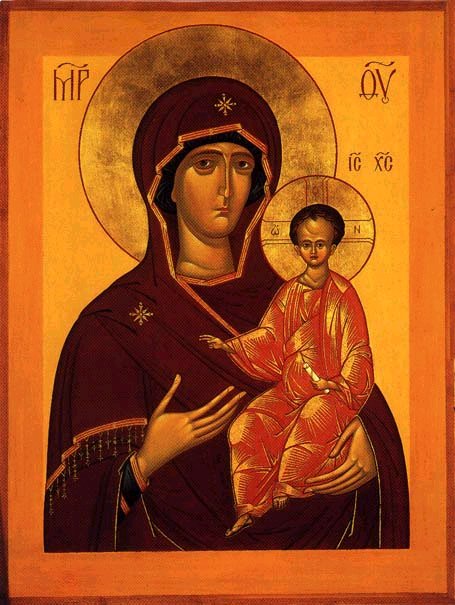 Historia, Arte y Filosofía: Virgen Hodegetria o, también, odegitria