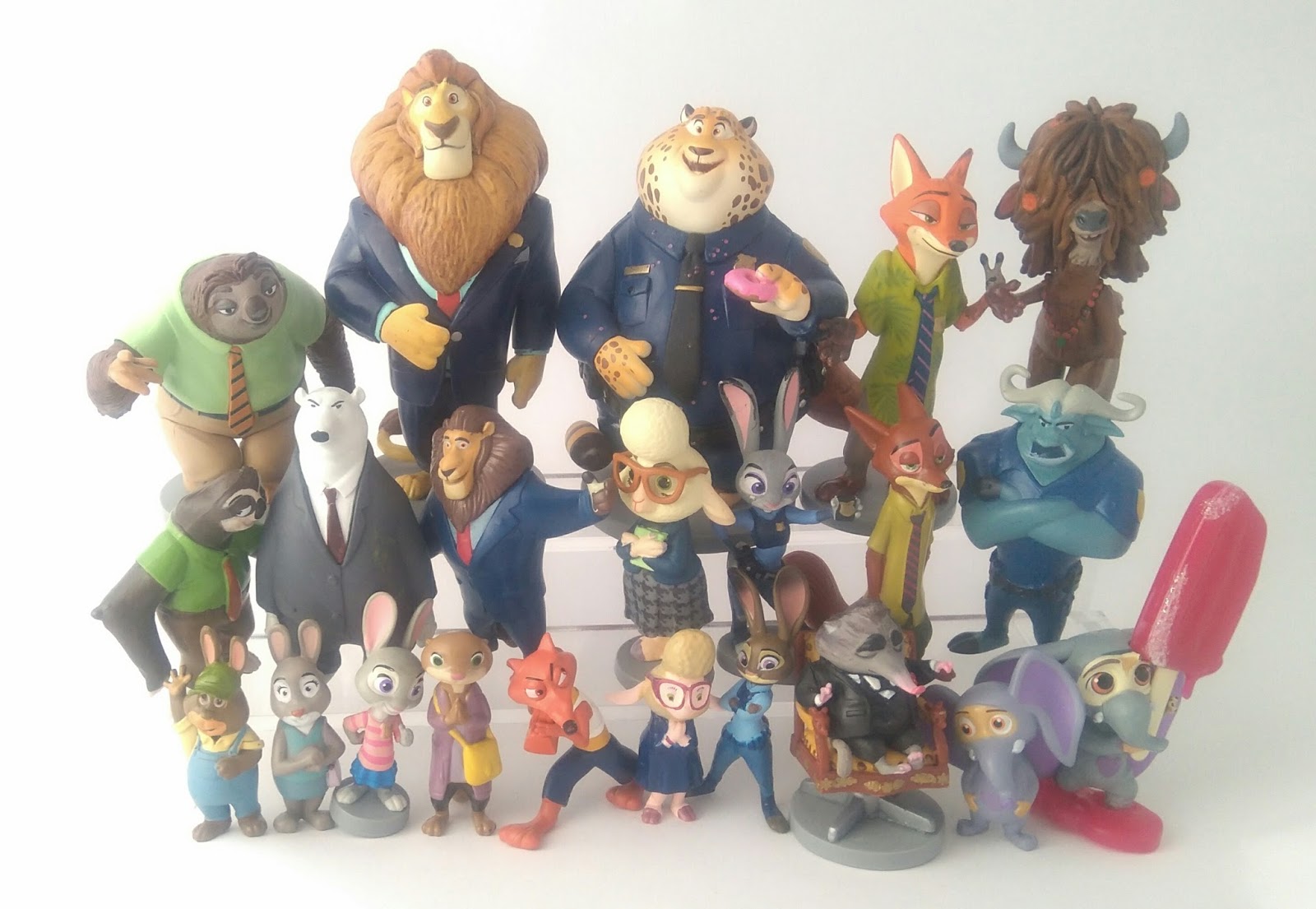 PERSONAJES DE CINE, TBO Y TV: ZOOTROPOLIS (ZOOTOPIA)