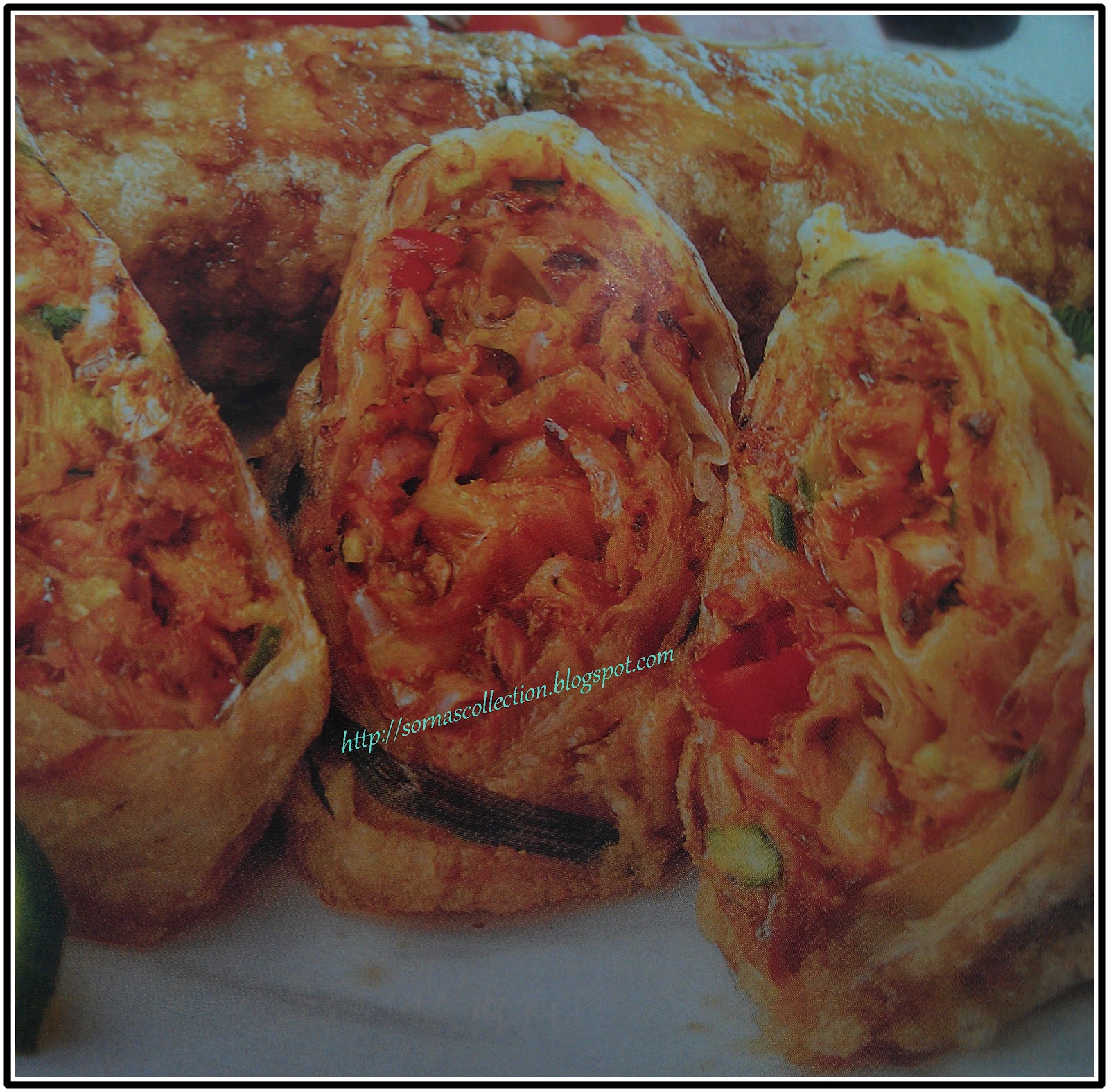 My Recipes: DEEP FRIED PARATHA ROLLS