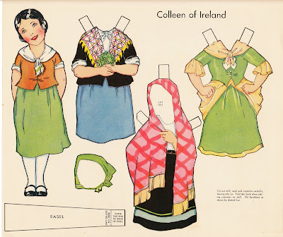 inkspired musings: Irish Paper Dolls