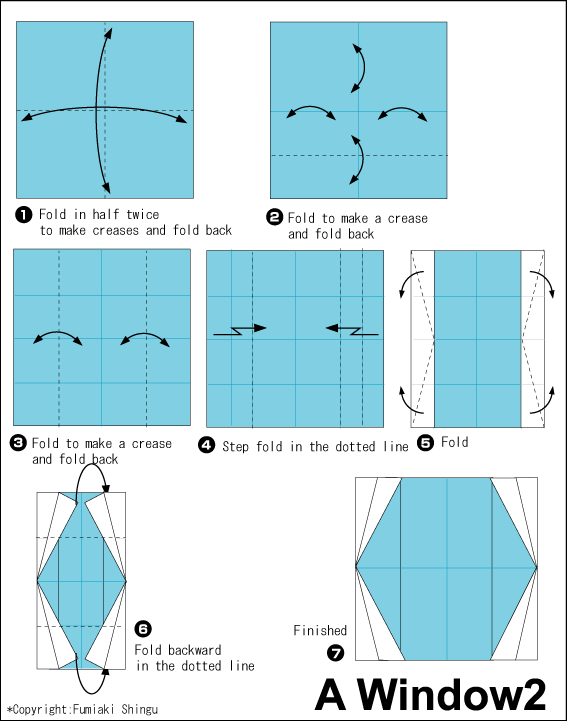 Window 2 - Easy Origami instructions For Kids