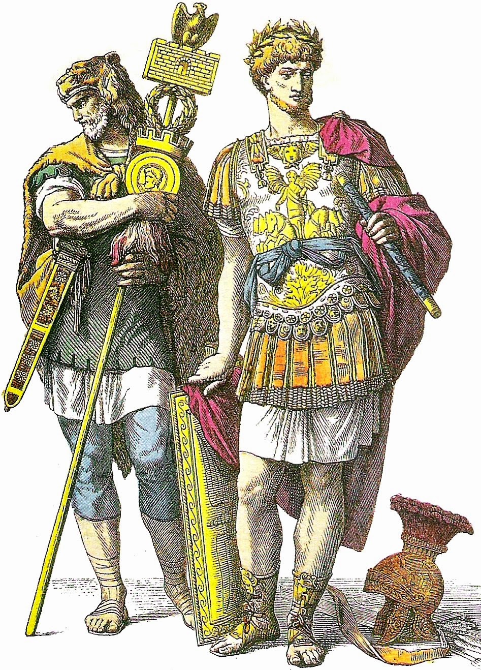 Imparare con la Storia: 13 I popoli germanici e la fine dell'Impero ...