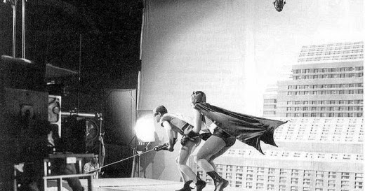 Some Behind the Scenes Photos of Making the Film “Batman” in 1966 ...