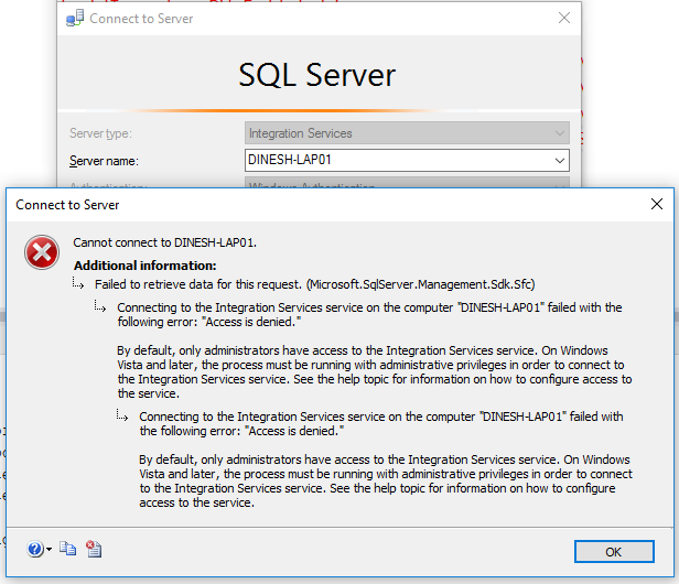 Dinesh's Blog :::: Being Compiled ::::: Connecting to the Integration ...