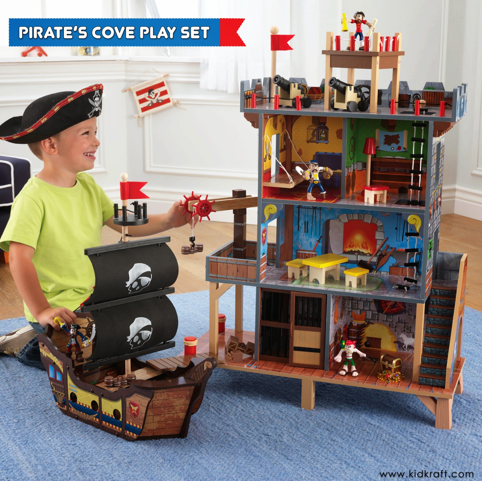 KidKraft Toys & Furniture: Pirate Cove Play Set. Available in Europe!