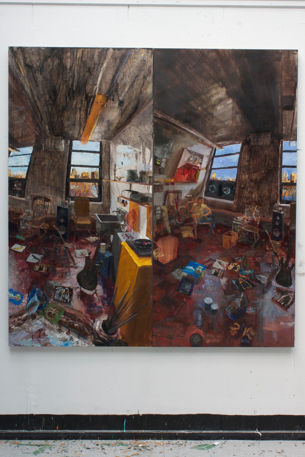 gideon bok's new paintings