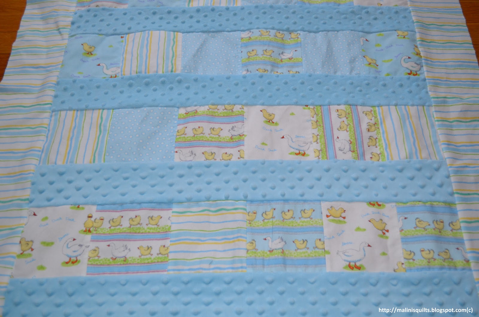 Duck Duck Goose Baby Quilt