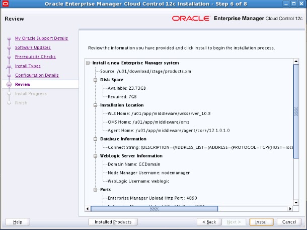 Naresh Miryala S Tech Blog Oracle Em 12c Grid Installation