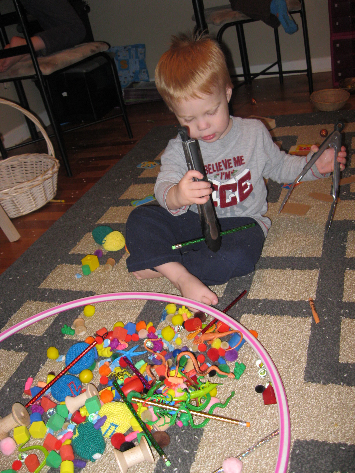 The Preschool Experiment: Grab it Game