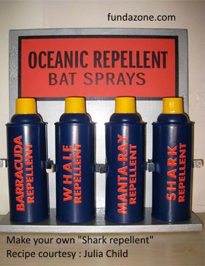 Ideaz : French cook Julia Child made "Shark repellent" recipe for CIA ...