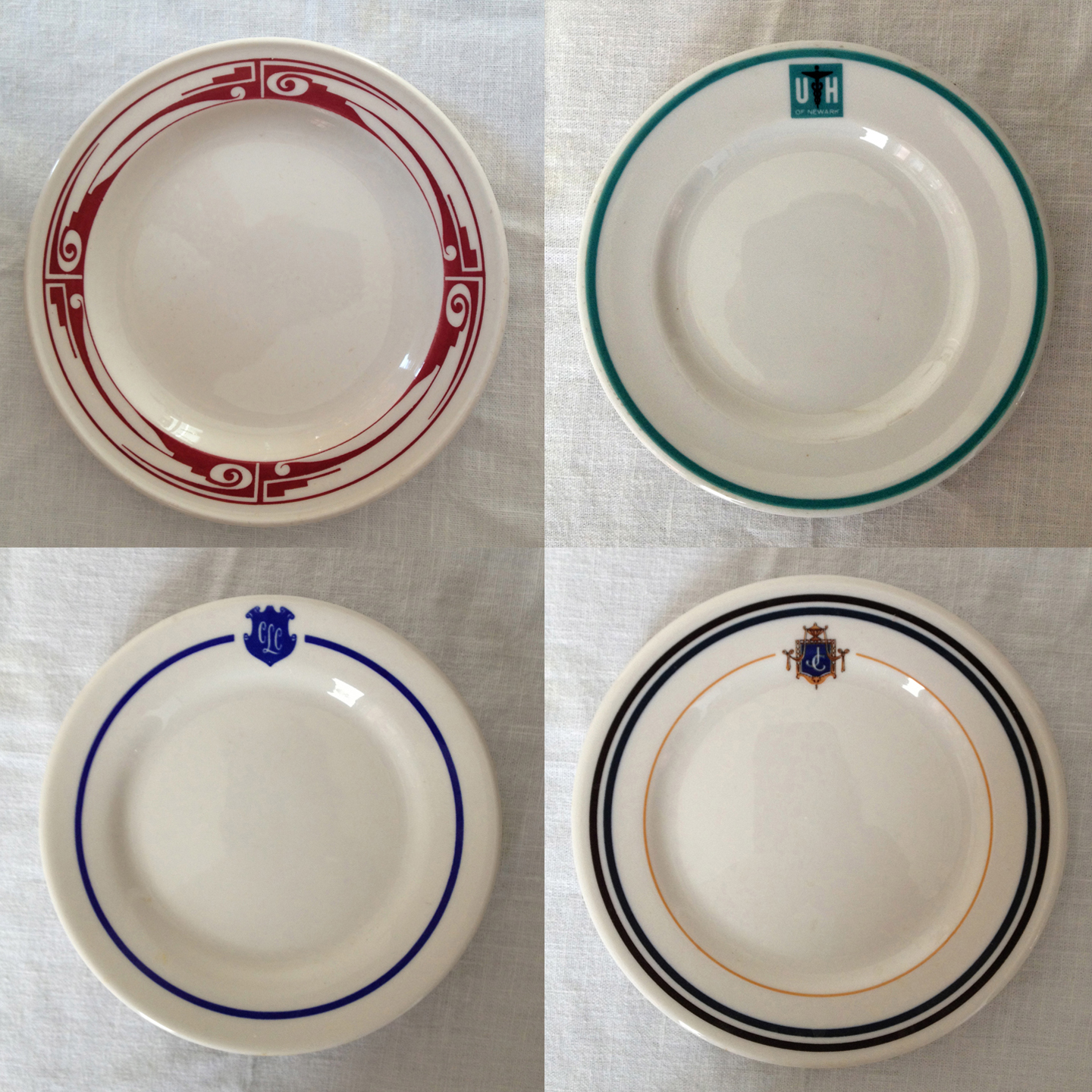 I Love Collecting: RESTAURANT CHINA: SMALL BREAD PLATES