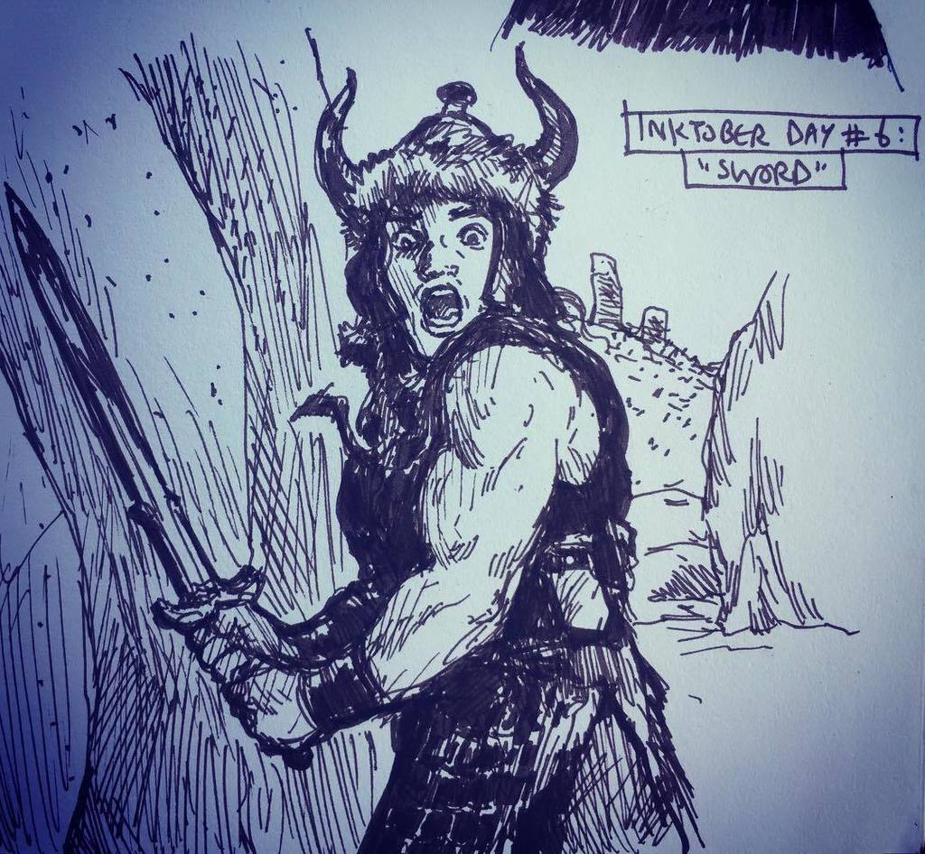 Inktober Challenge and Daily Drawing Challenge, Part 2