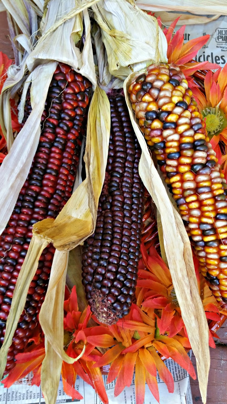 Fall Indian Corn Door Decor | Redo It Yourself Inspirations : Fall ...