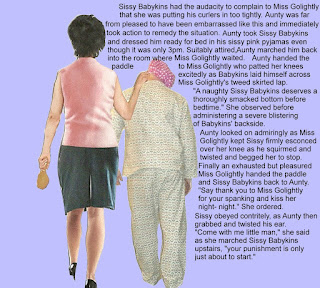 Time for Spankings, Bed and Pyjamas