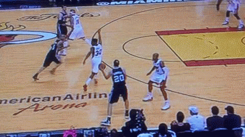 The Nextians: Ginobili's Nutmeg Pass in Game 1